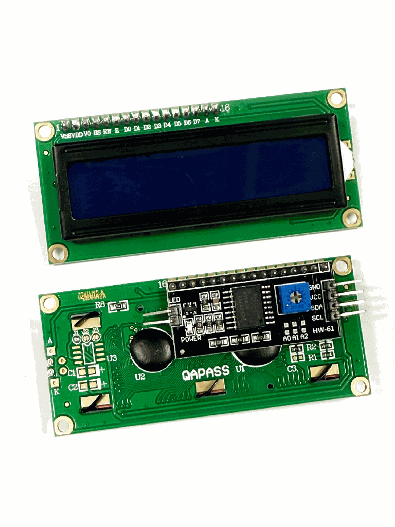 LCD Display 1602 I2C Module | PolyMate Private Limited